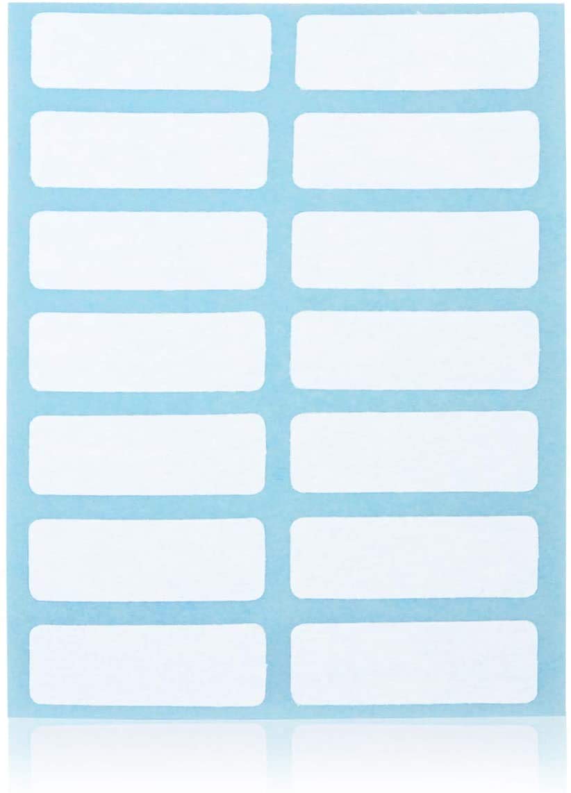Deli self adhesive labels no.7180 - 12 sheets (168 labels)