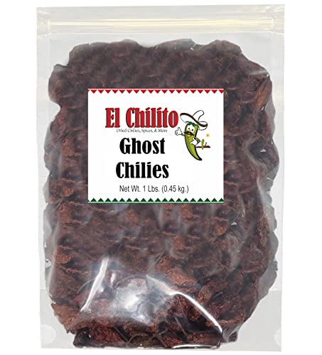 El Chilito Chilies, Ghost Dried, 1 Lb