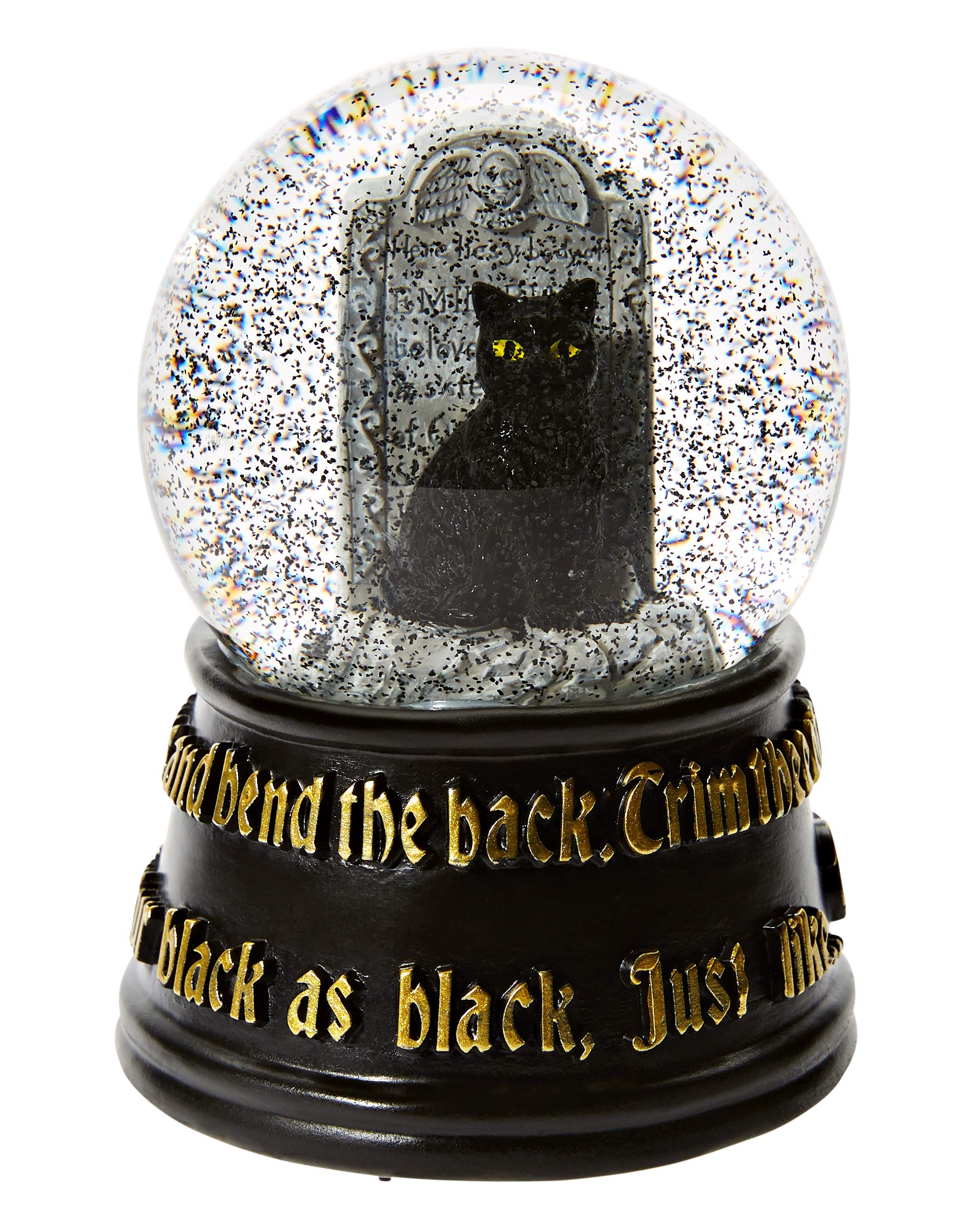 Spirit Halloween Hocus Pocus Binx Water Globe | Officially Licensed | Halloween Decor | Home Décor | Indoor Décor | Disney