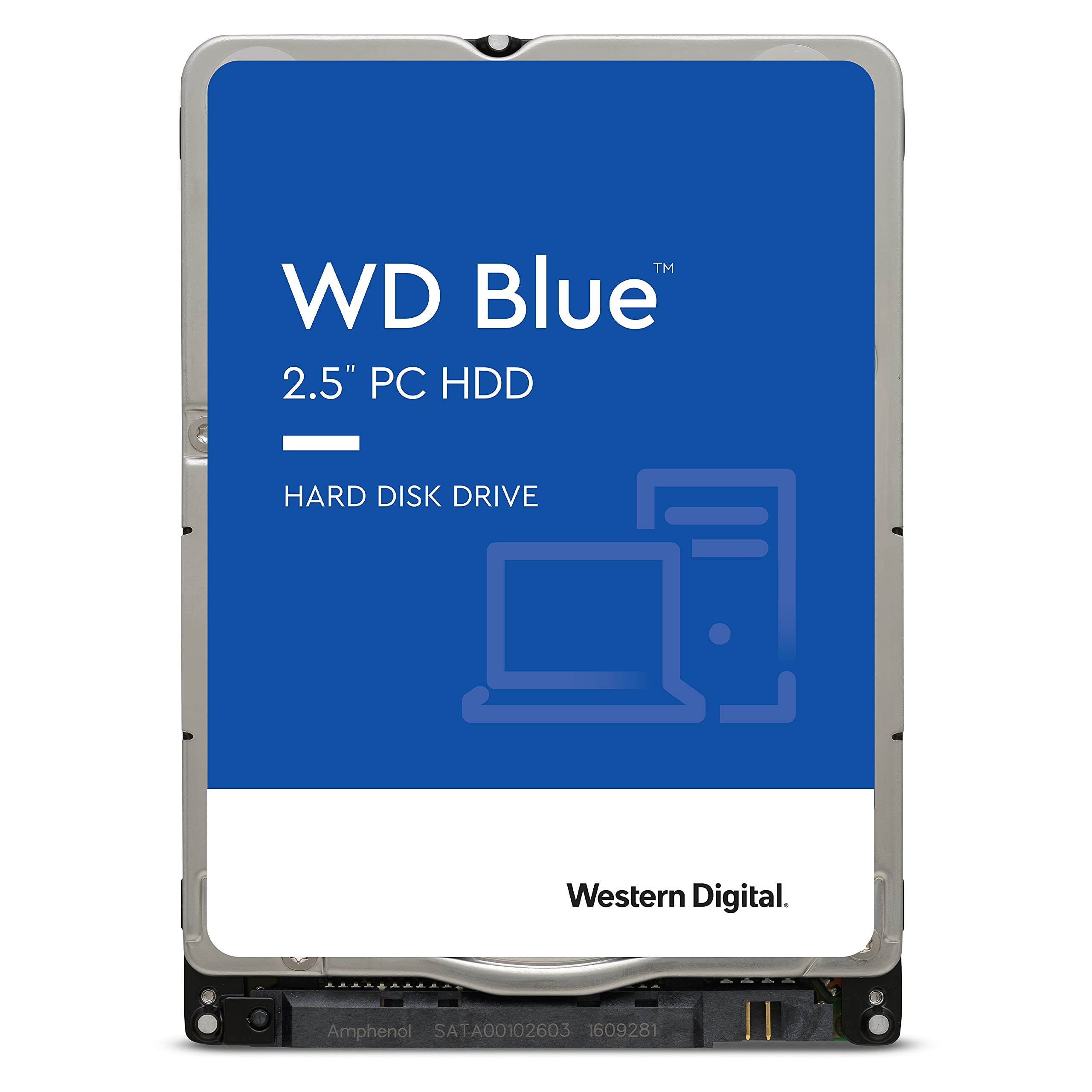 Western Digital 1TB WD Blue Mobile Hard Drive & Digital 1TB WD Blue PC Hard Drive - 7200 RPM Class, SATA 6 Gb/s, 64 MB Cache, 3.5" - WD10EZEX