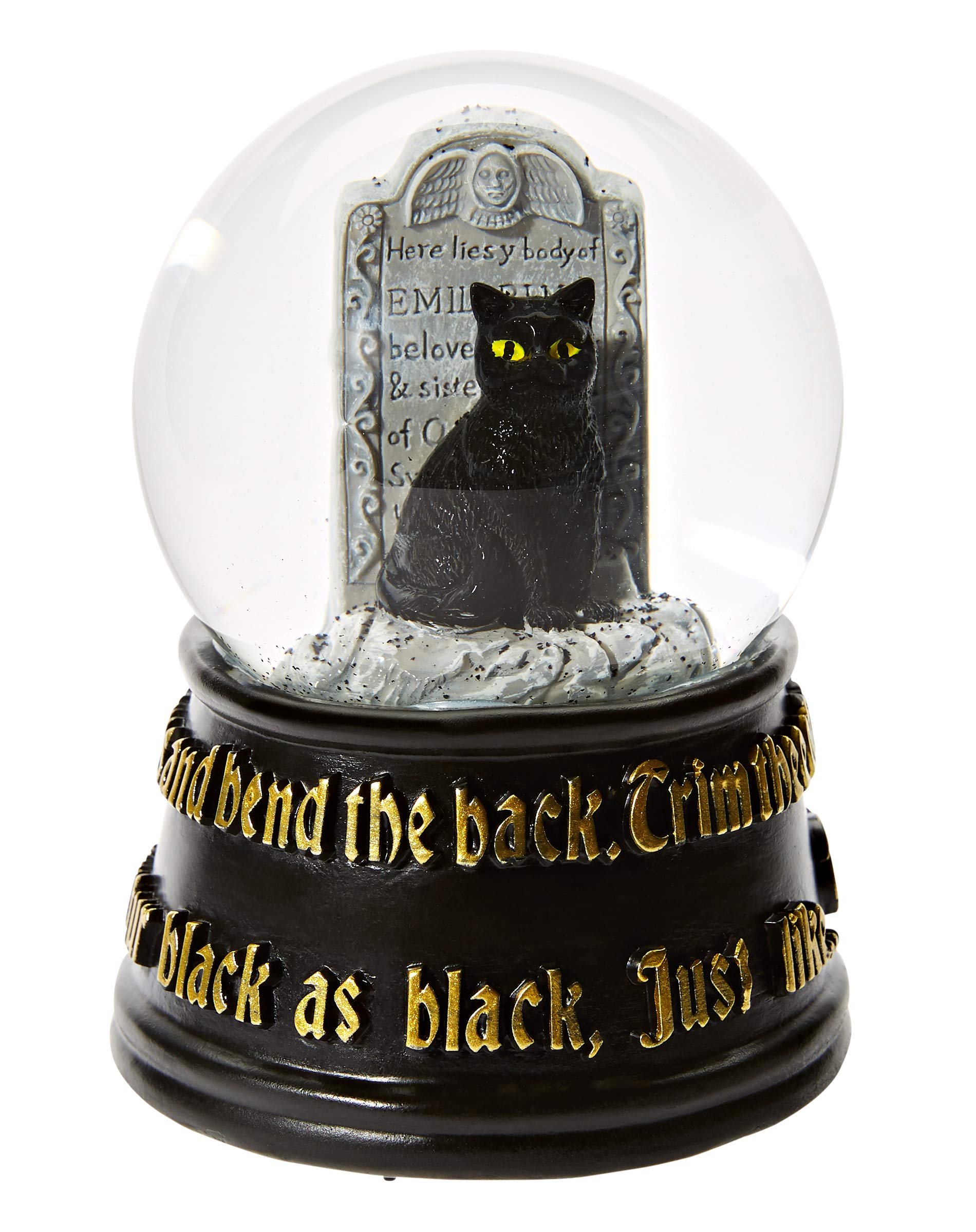 Spirit Halloween Hocus Pocus Binx Water Globe | Officially Licensed | Halloween Decor | Home Décor | Indoor Décor | Disney