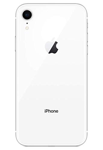 Apple iPhone XR (64GB, White) [Locked] + Carrier Subscription