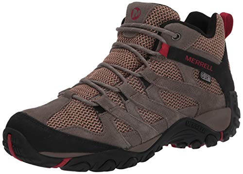 Merrell mens Alverstone Mid Waterproof Hiking Boot, Boulder, 13 US