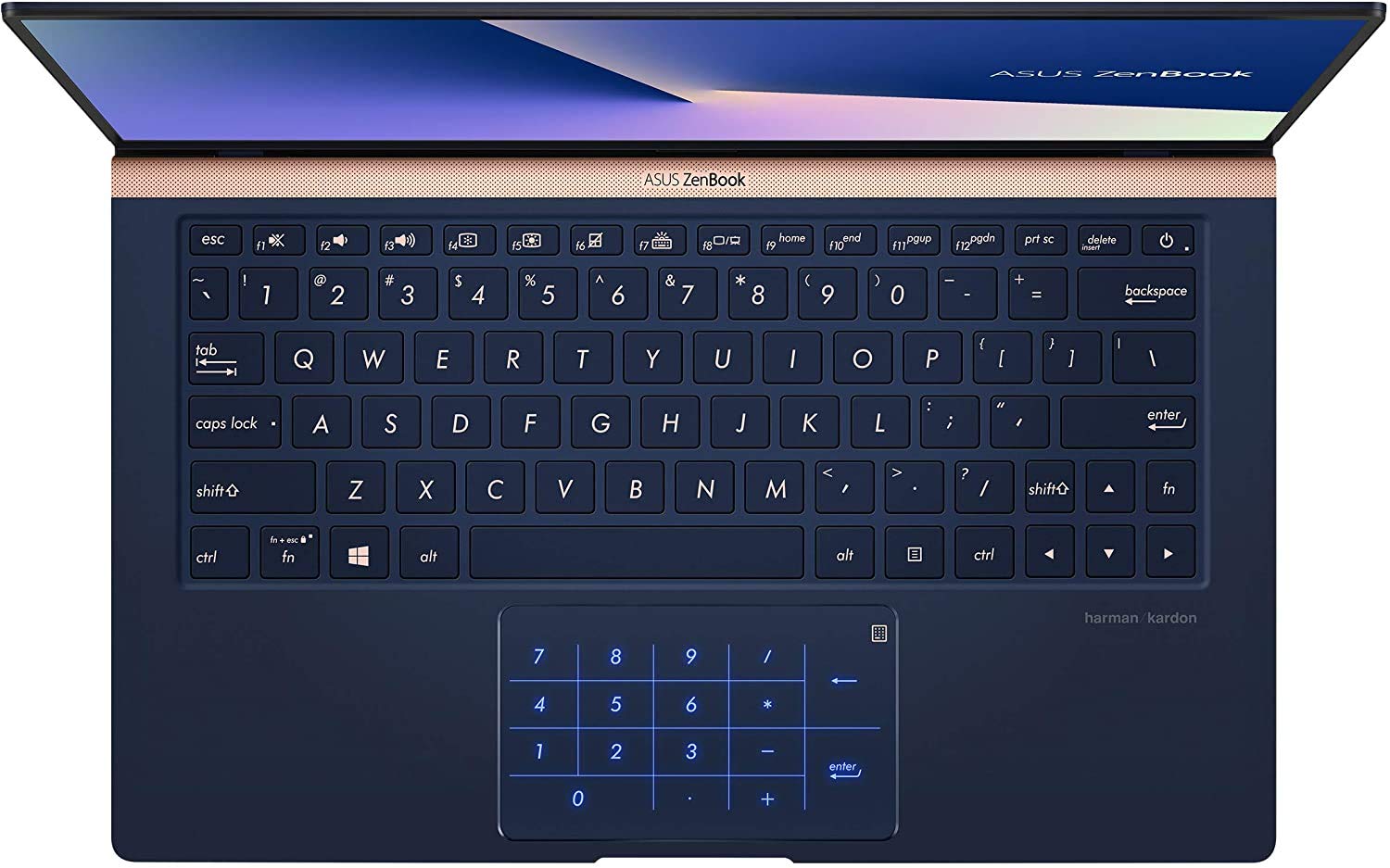 ASUS ZenBook 13 Ultra-Slim Laptop 13.3” FHD WideView, 8th-Gen Intel Core i7-8565U Processor, 8GB LPDDR3, 512GB PCIe SSD, Backlit KB, NumberPad, Military-Grade, Windows 10 - UX333FA-AB77 Royal Blue