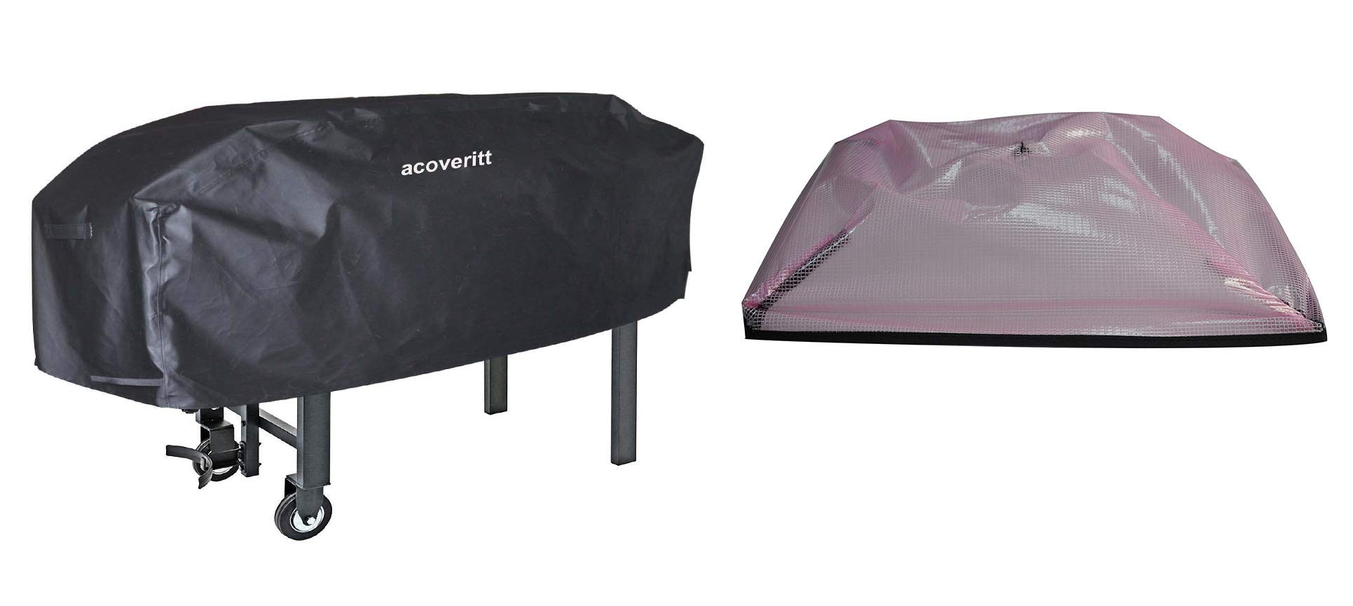 acoveritt Heavy Duty Waterproof Grill Cover for Blackstone 36" Griddle Cooking Station, Outdoor Flat Top Gas Grill Griddle Cover, Include Support Pole to Raise Up The Cover, No Water Pooling