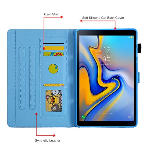 Galaxy Tab A 8.0 2019 Case,T290 T295 Cover, Dteck Multi-Angle Viewing Stand Flip Shell Wallet Case for Samsung Galaxy Tab A 8.0 inch 2019 Released Model SM-T290 / SM-T295 / SM-T297, Twinkle Butterfly
