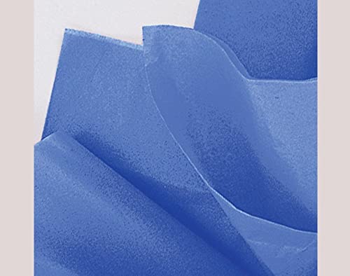 Tissue Gift Wraps - 20" x 26", Royal Blue, 10 Pcs