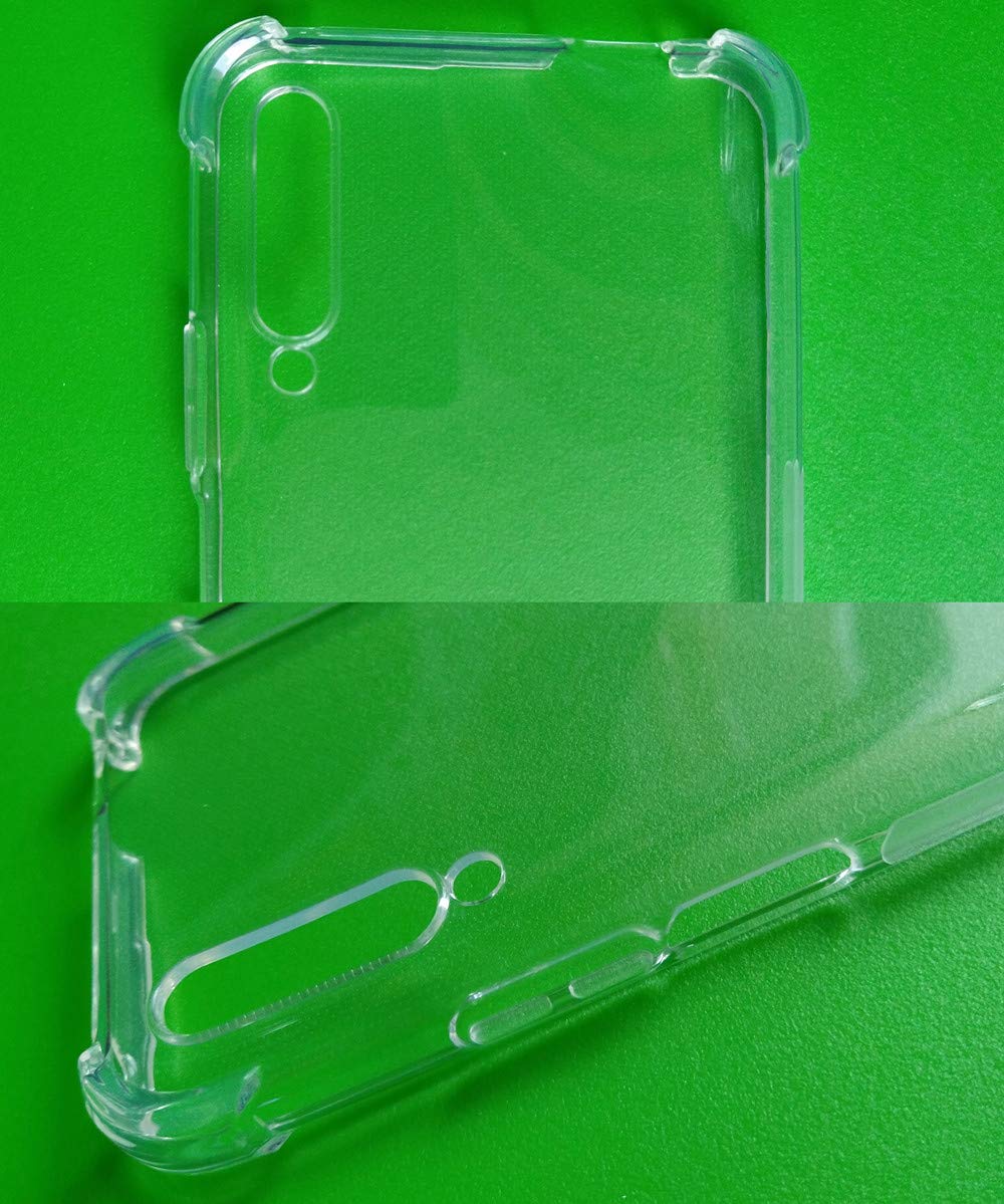 USTIYA Case for Huawei Y9s / Honor 9X Pro Clear TPU Four Corners Cover Transparent Soft