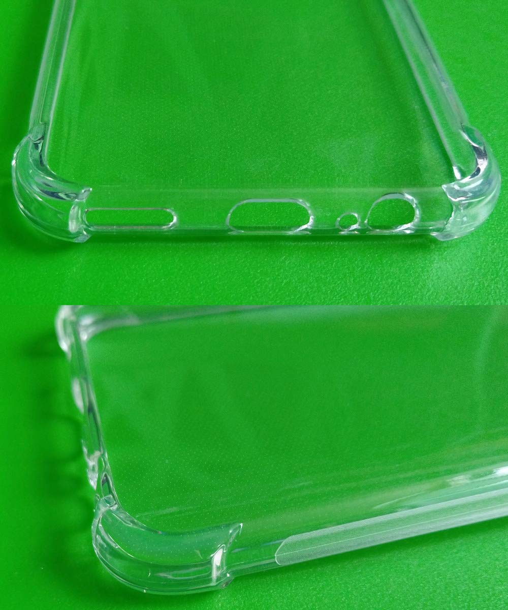 USTIYA Case for Huawei Y9s / Honor 9X Pro Clear TPU Four Corners Cover Transparent Soft