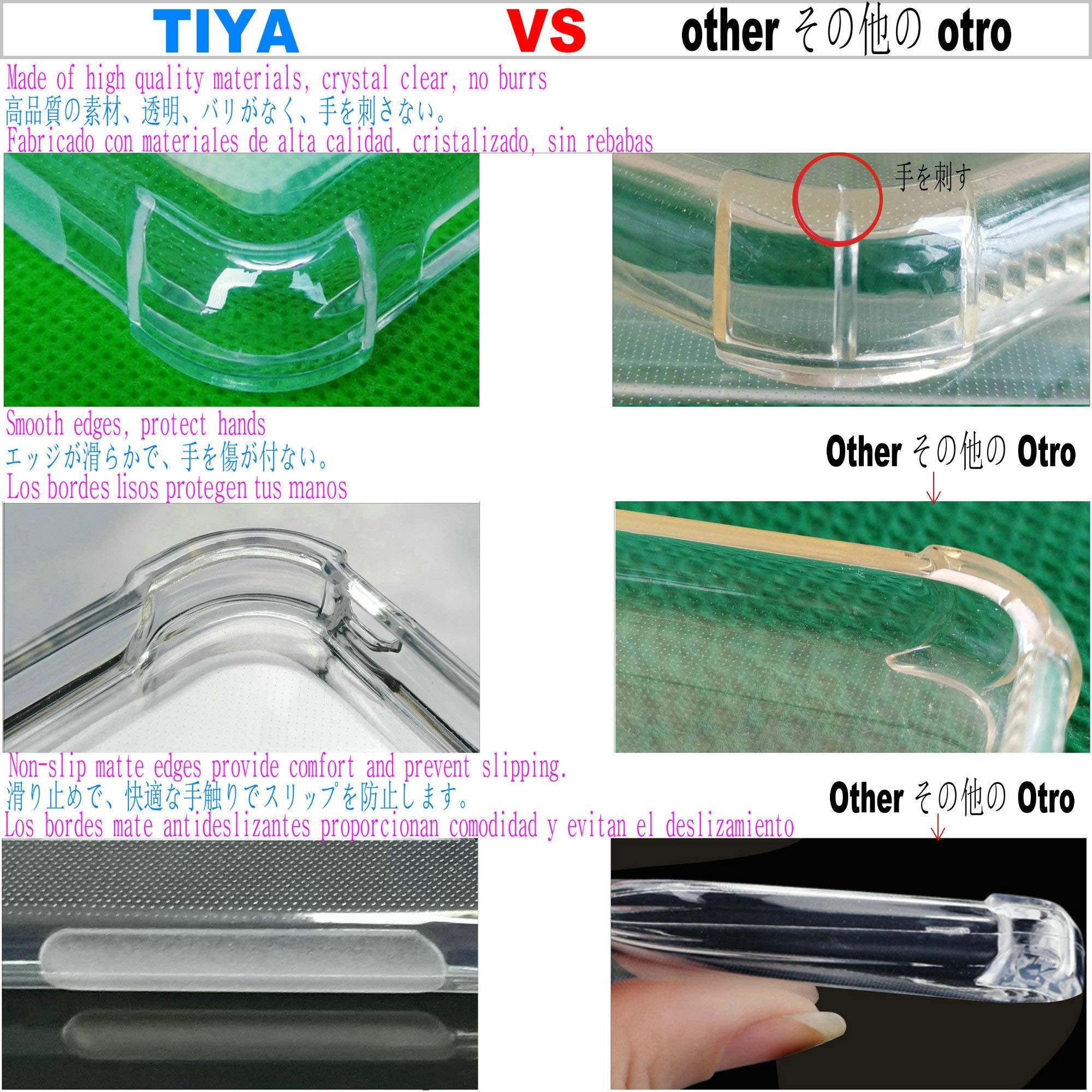 USTIYA Case for Huawei Y9s / Honor 9X Pro Clear TPU Four Corners Cover Transparent Soft