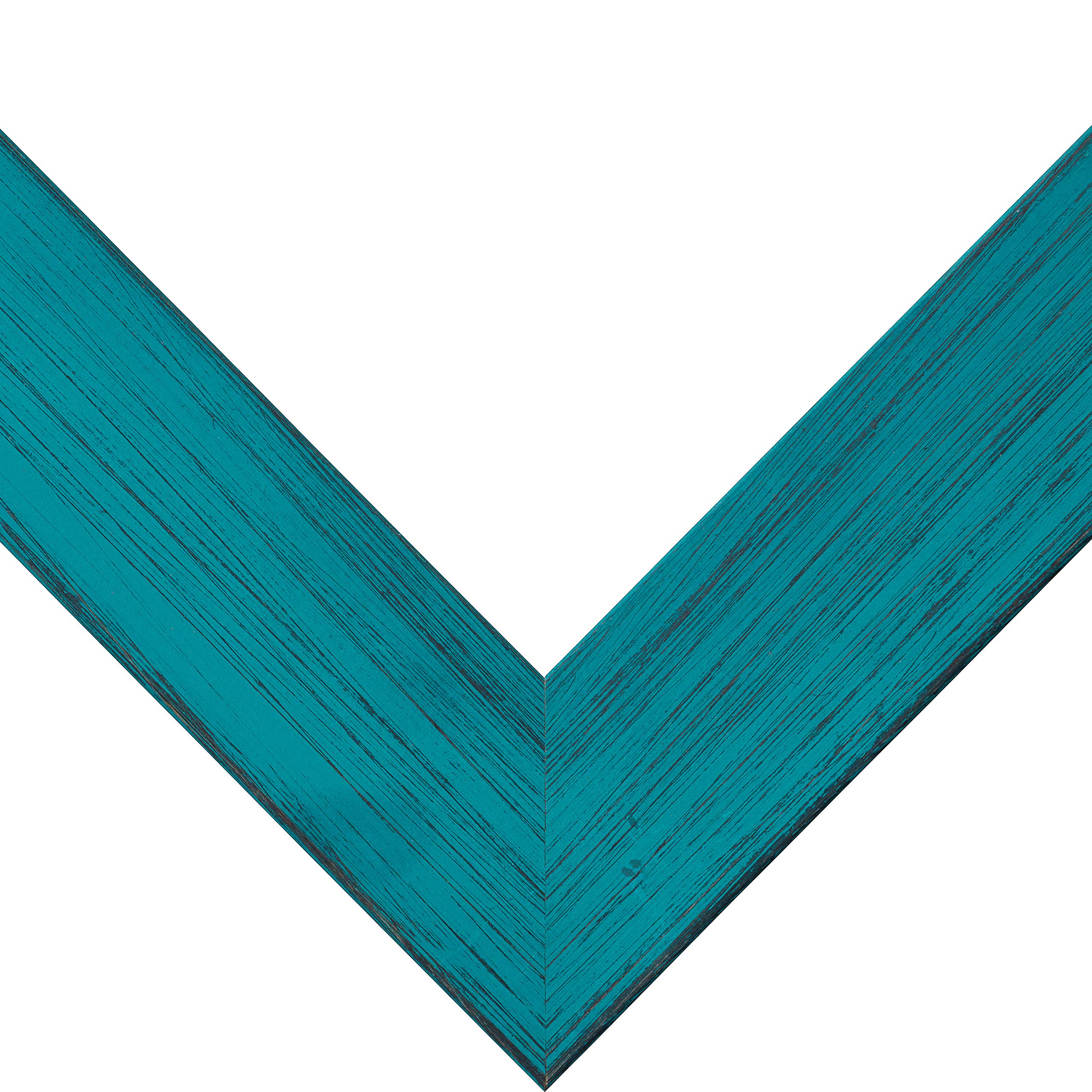 Craig Frames Jasper Picture Frame, 11 x 14 Inch, Country French Teal