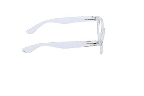 Peepers by PeeperSpecs Clark Blue Light Blocking Reading Glasses, Clear +2.00