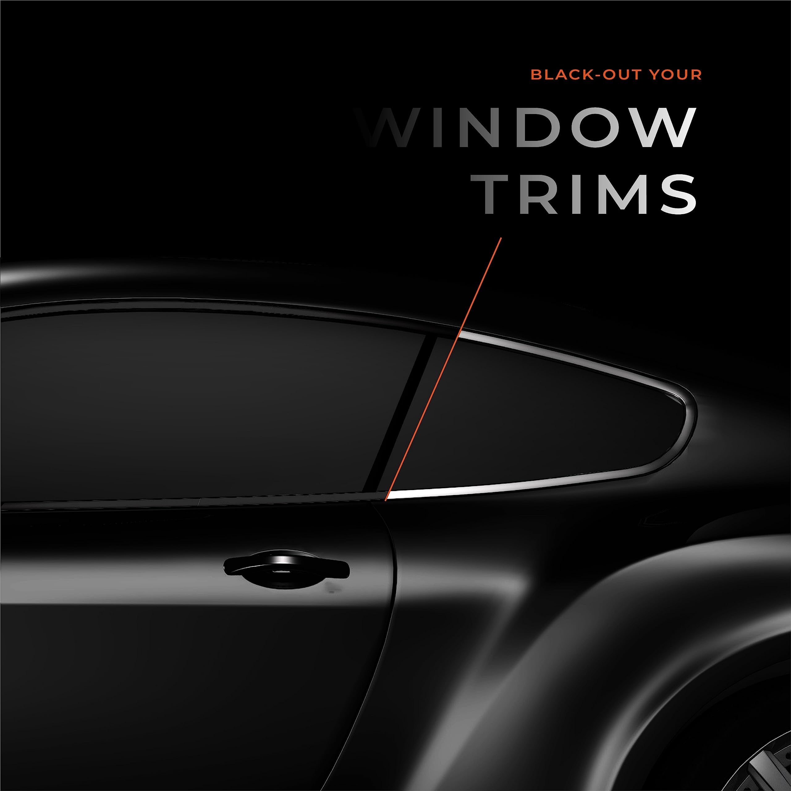 VViViD Black Carbon Fiber Air-Release Adhesive Vinyl Tape Roll (8 Inch x 20ft)