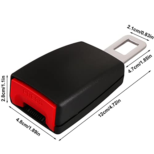 2 PCS Most Model Accessories Polyester Extension Comfortable and Convenient for Car Seats Universal,Ships from the US (4.7 Inch)