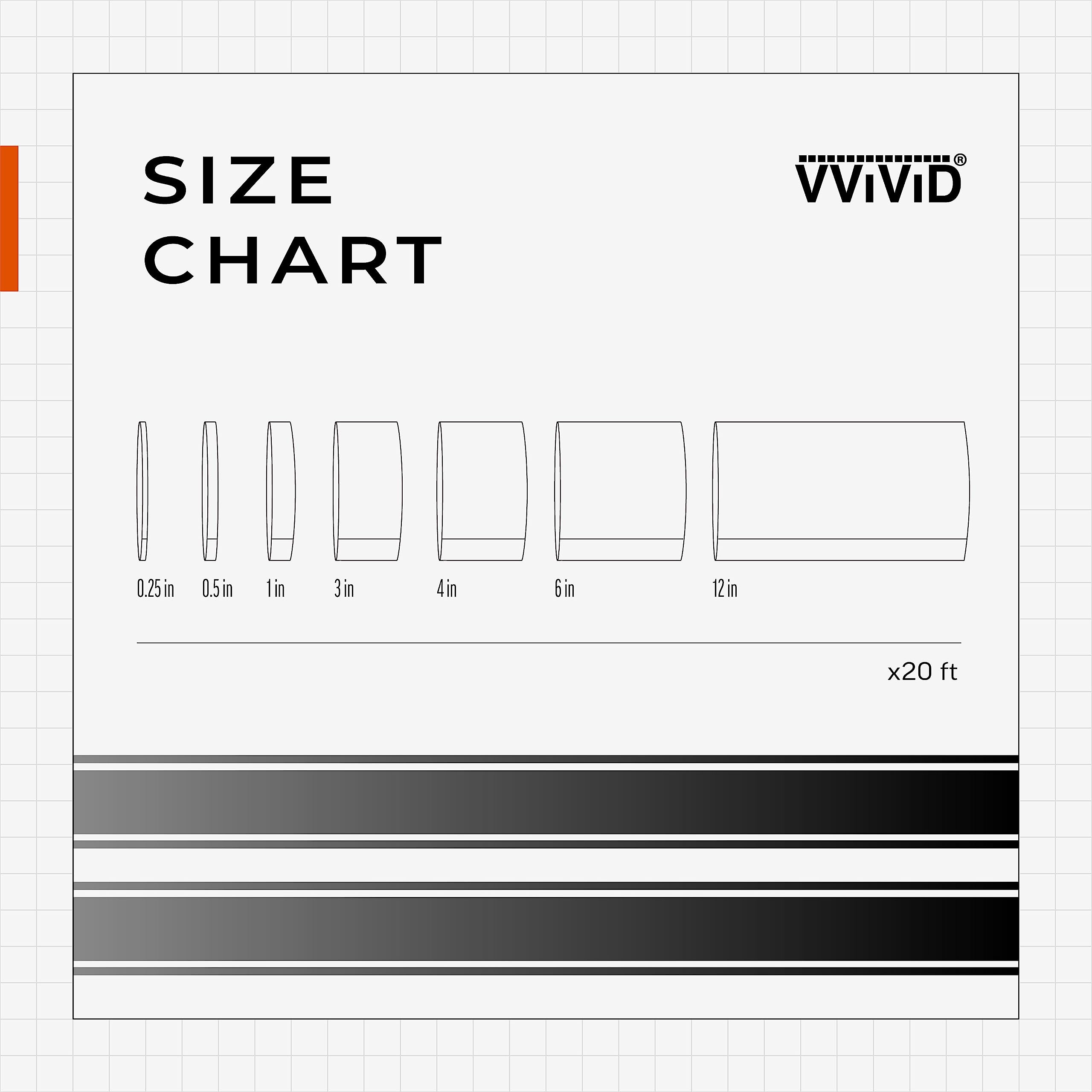 VViViD Black Carbon Fiber Air-Release Adhesive Vinyl Tape Roll (8 Inch x 20ft)