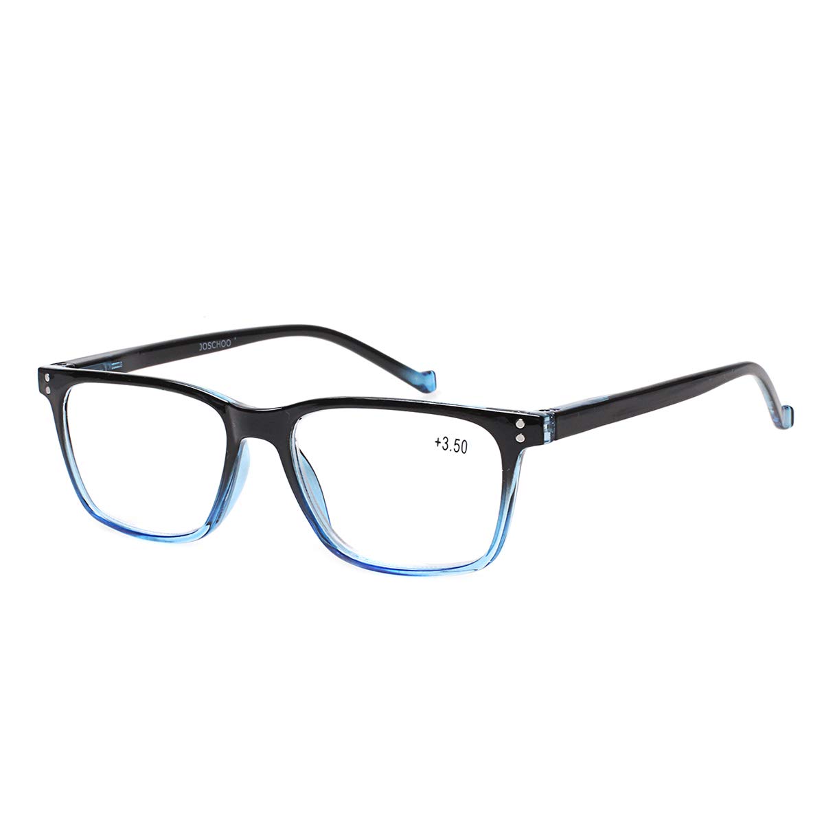 JOSCHOO 5 Pack Reading Glasses Men Women Spring Hinges Comfortable Glasses for Reading (5 Mix, 3.0)Medium
