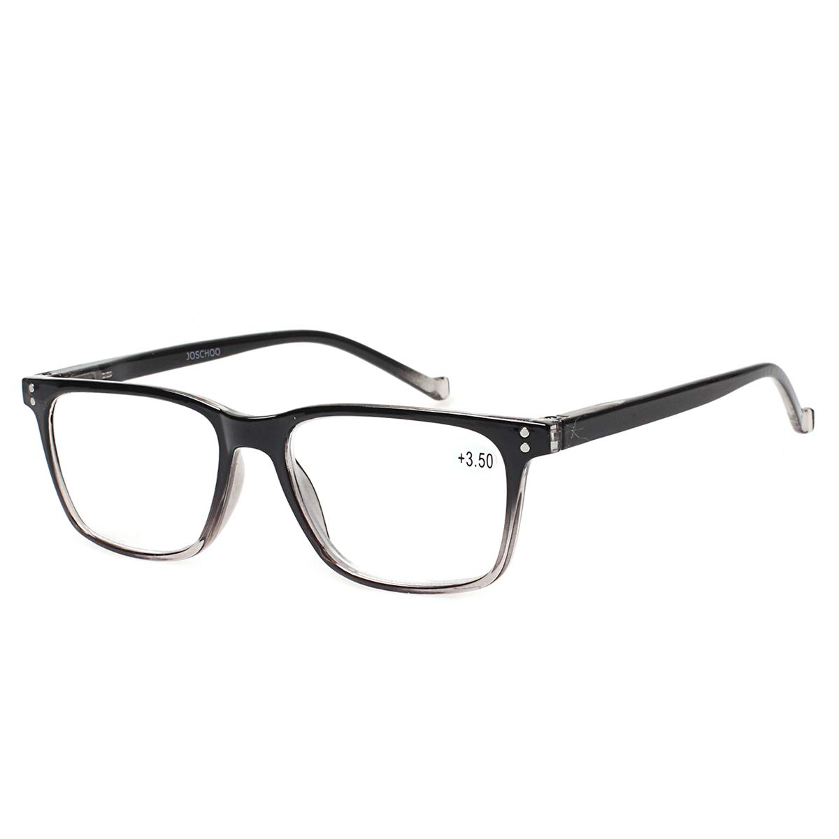 JOSCHOO 5 Pack Reading Glasses Men Women Spring Hinges Comfortable Glasses for Reading (5 Mix, 3.0)Medium