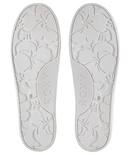 Roxy Women's Bayshore Slip On Sneaker Shoe, Dark Grey 20, 9