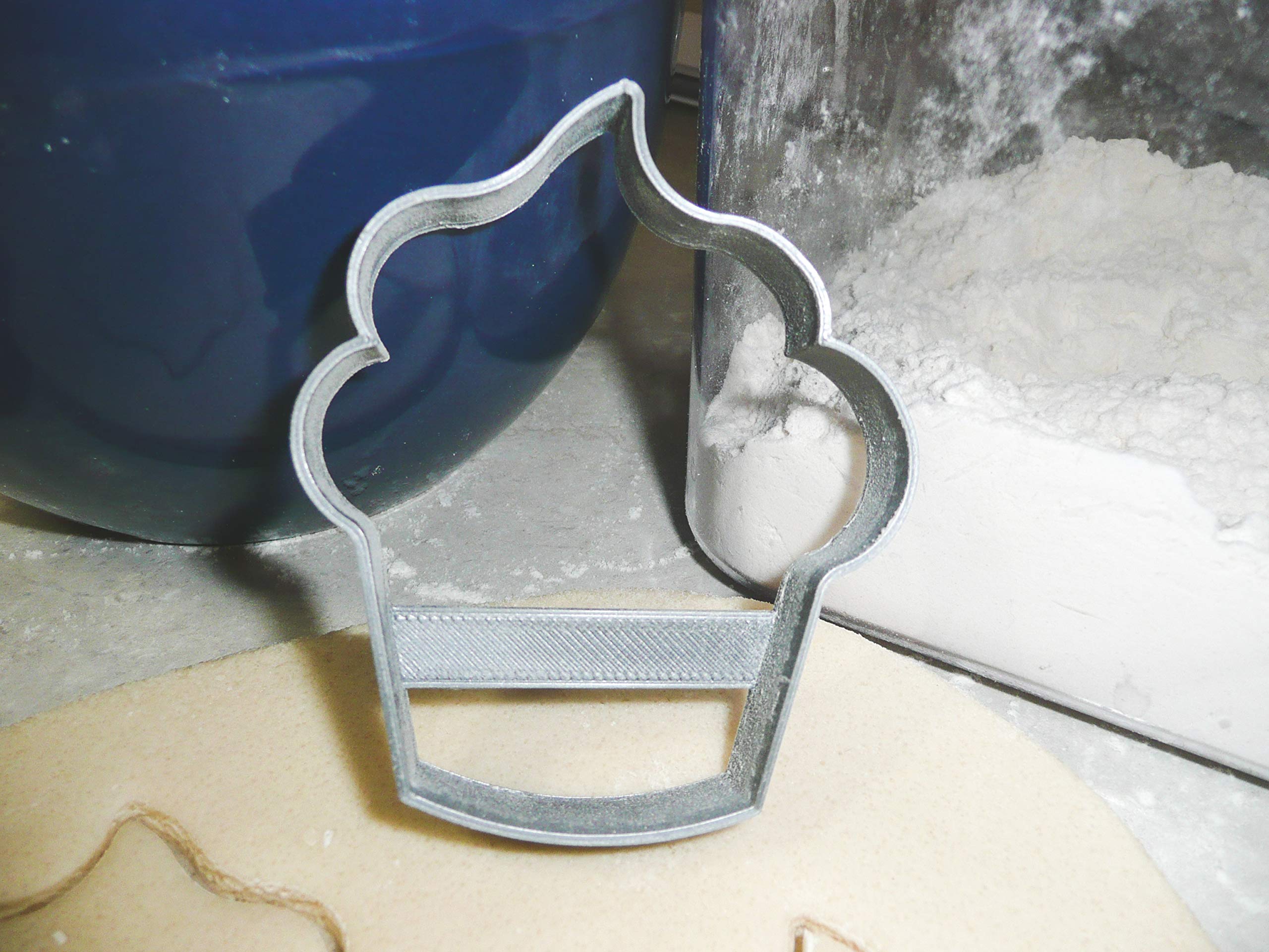 CUPCAKE OR STUD MUFFIN GENDER REVEAL BABY SHOWER SET OF 3 COOKIE CUTTERS MADE IN USA PR1204