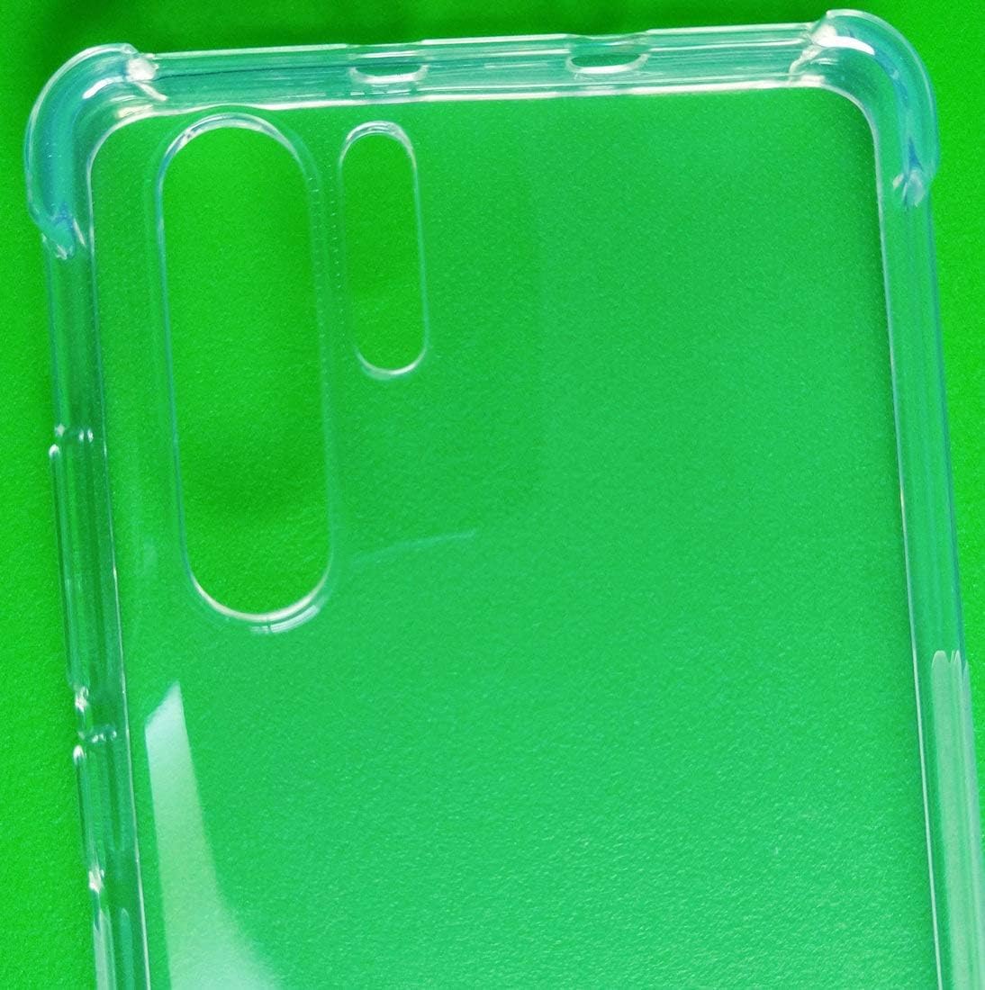 USTIYA Case for Huawei P30 Pro Clear TPU Four Corners Protective Cover Transparent Soft funda