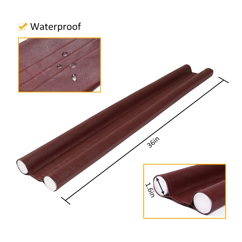 SWISSELITE 36 Inch Under Door Draft Stopper,Sound Proof Reduce Noise,Energy Saving Under Door Draft Stopper Door Weather Stripping
