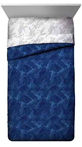 Jay Franco Fortnite Emote Camo 5 Piece Full Bed Set - Includes Comforter & Sheet Set - Super Soft Fade Resistant Microfiber (Official Fortnite Product)