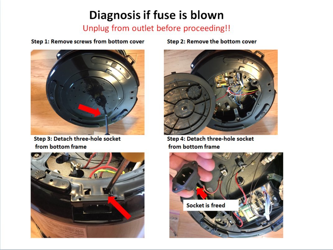 "GJS Gourmet Fuse Compatible with 8 Qt Bella Electric Pressure Cookers Model M-80B30AG". This fuse is not created or sold by Bella.