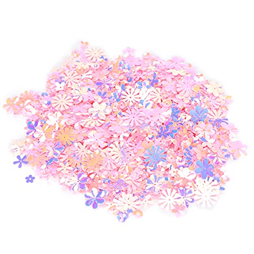 Confetti Flower‑Shaped Glitter Sequins Glitter Confetti Colorful Sequins for DIY Crafts Party Wedding Sprinkle Part Decoration Supplies(2)