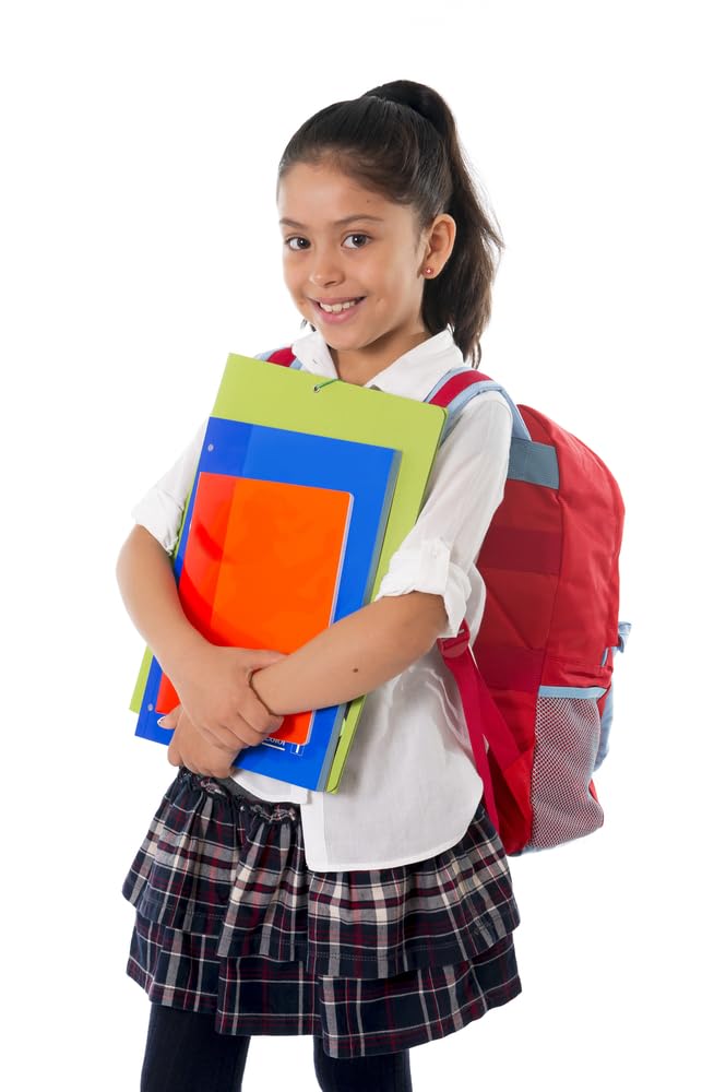 Trail maker Bulk Elementary School Supply Kits, 12 Packs of 45 Piece Wholesale School Supplies for Kids Includes Folders Notebooks Pencils Pens and Much More!