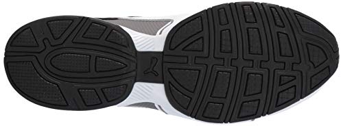 PUMA Mens Cell Surin 2 Cross Trainer, MATTE Charcoal Gray-PUMA Mens White, 9.5