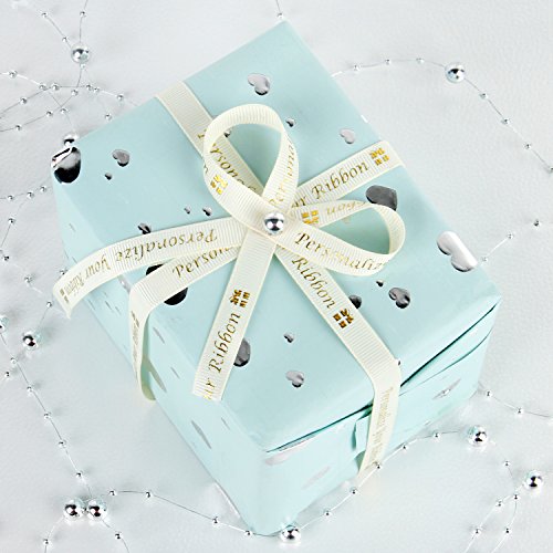 WRAPAHOLIC Wrapping Paper Roll - Polka Dots/Stars/Hearts (2 Kinds) Design for Birthday, Mother Day, Valentine's Day, Wedding, Baby Shower - 4 Rolls - 30 inch X 120 inch Per Roll
