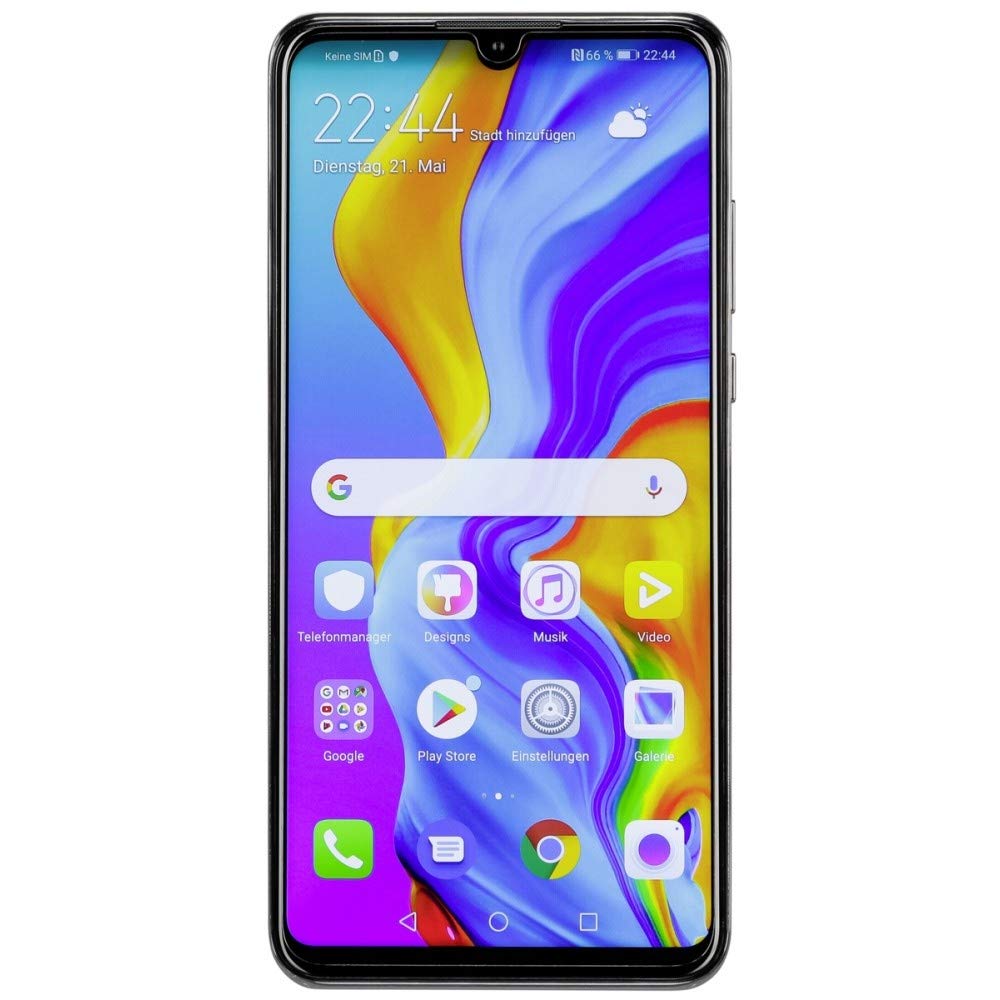 HUAWEI P30 Lite Dual-SIM 128GB ROM + 4GB RAM (GSM Only | No CDMA) Factory Unlocked 4G/LTE Smartphone (Pearl White) - International Version