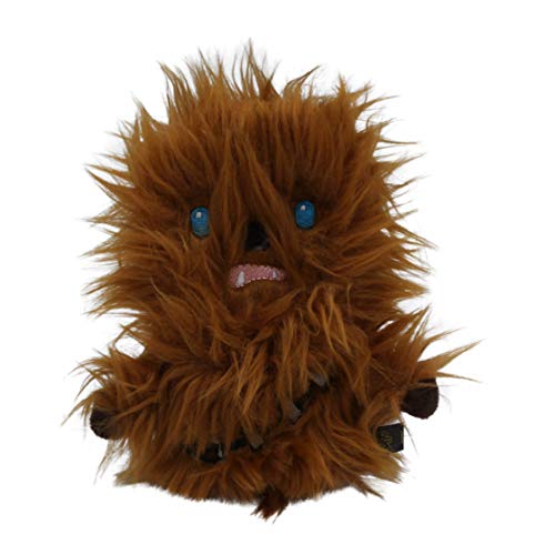 Star Wars for Pets Plush Chewbacca Flattie Dog Toy | Soft Star Wars Squeaky Dog Toy | Adorable Toys for All Dogs, Official Dog Toy Product of Star Wars for Pets