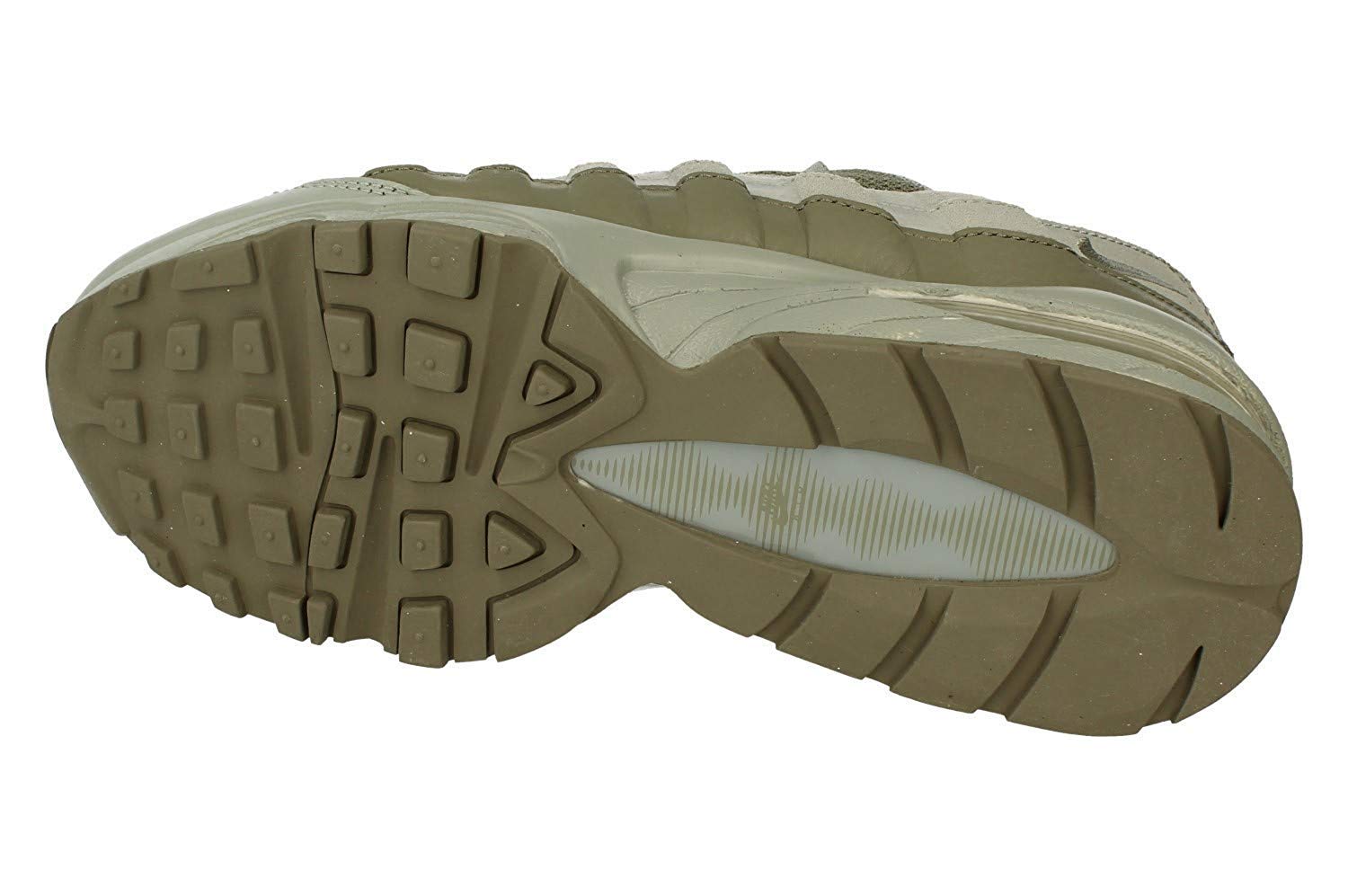 Nike Air Max '95 Girls Shoes Size 4, Color: Light Pumice/Dark Stucco