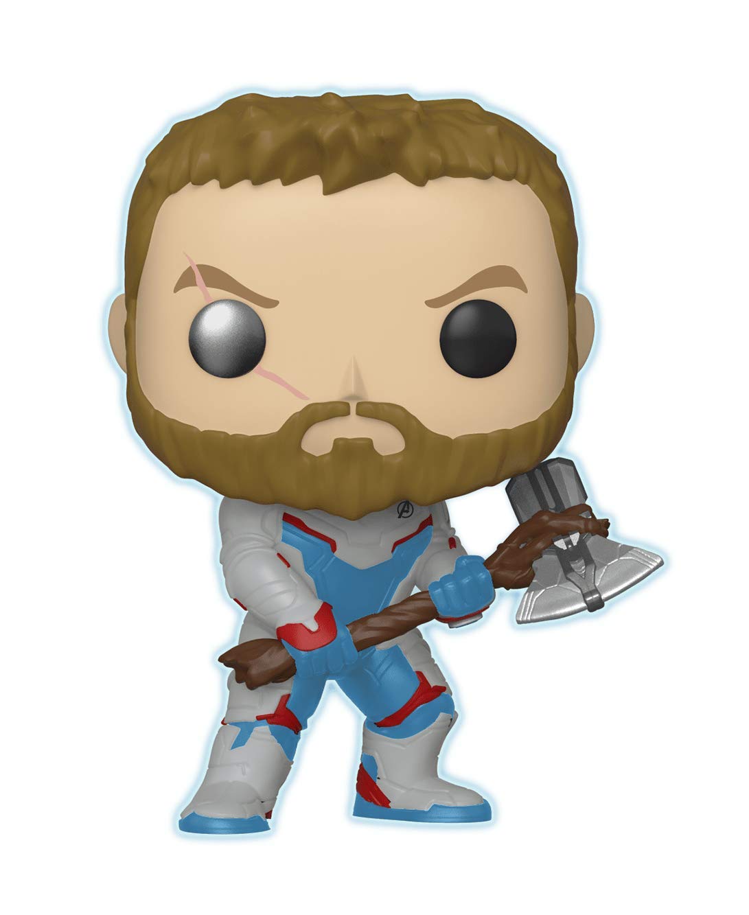 Funko Pop! Avengers Endgame Thor Quantum Realm Glow in The Dark Gamestop Exclusive