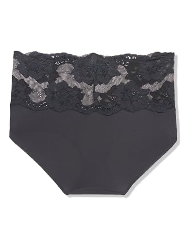 Wacoal Women's Light and Lacy Brief Panty, Black, X-Large