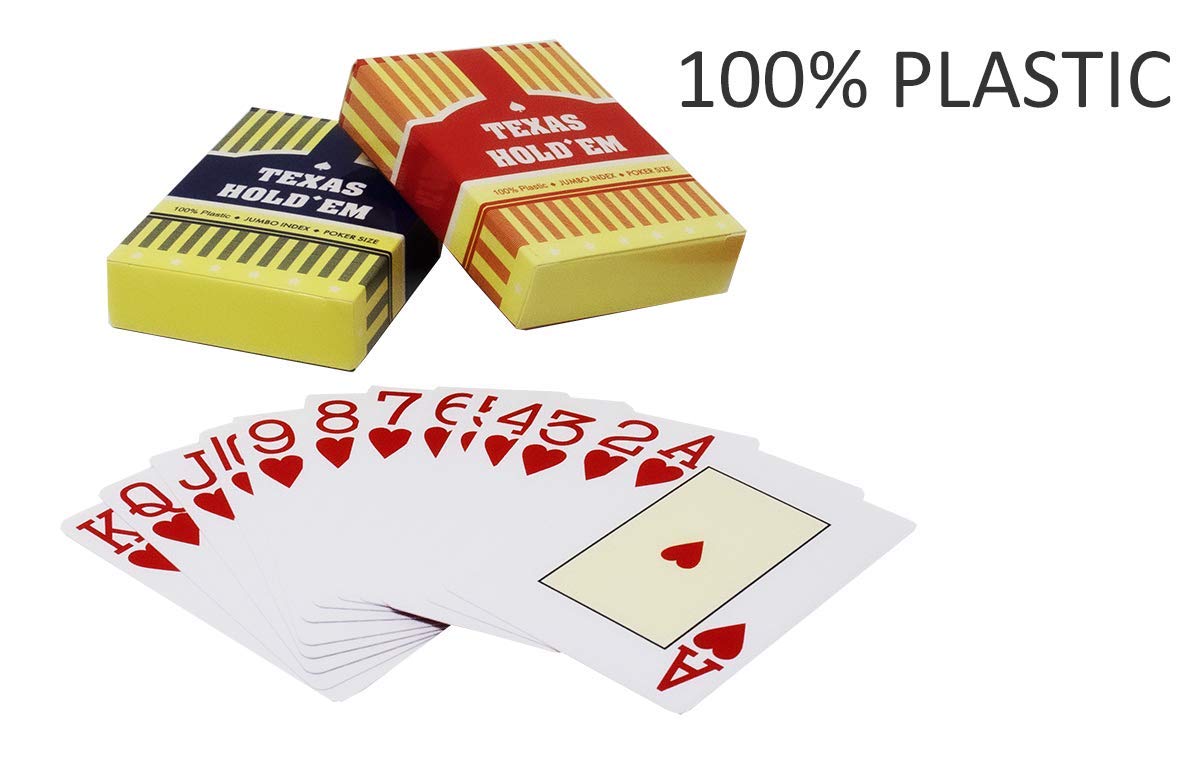 DA VINCI Monte Carlo Poker Club Set of 500 14 Gram 3 Tone Chips with Upgrade Ding Proof Black ABS Case, 2 Decks Plastic Playing Cards, 2 Cut Cards, Dealer and Blind Buttons