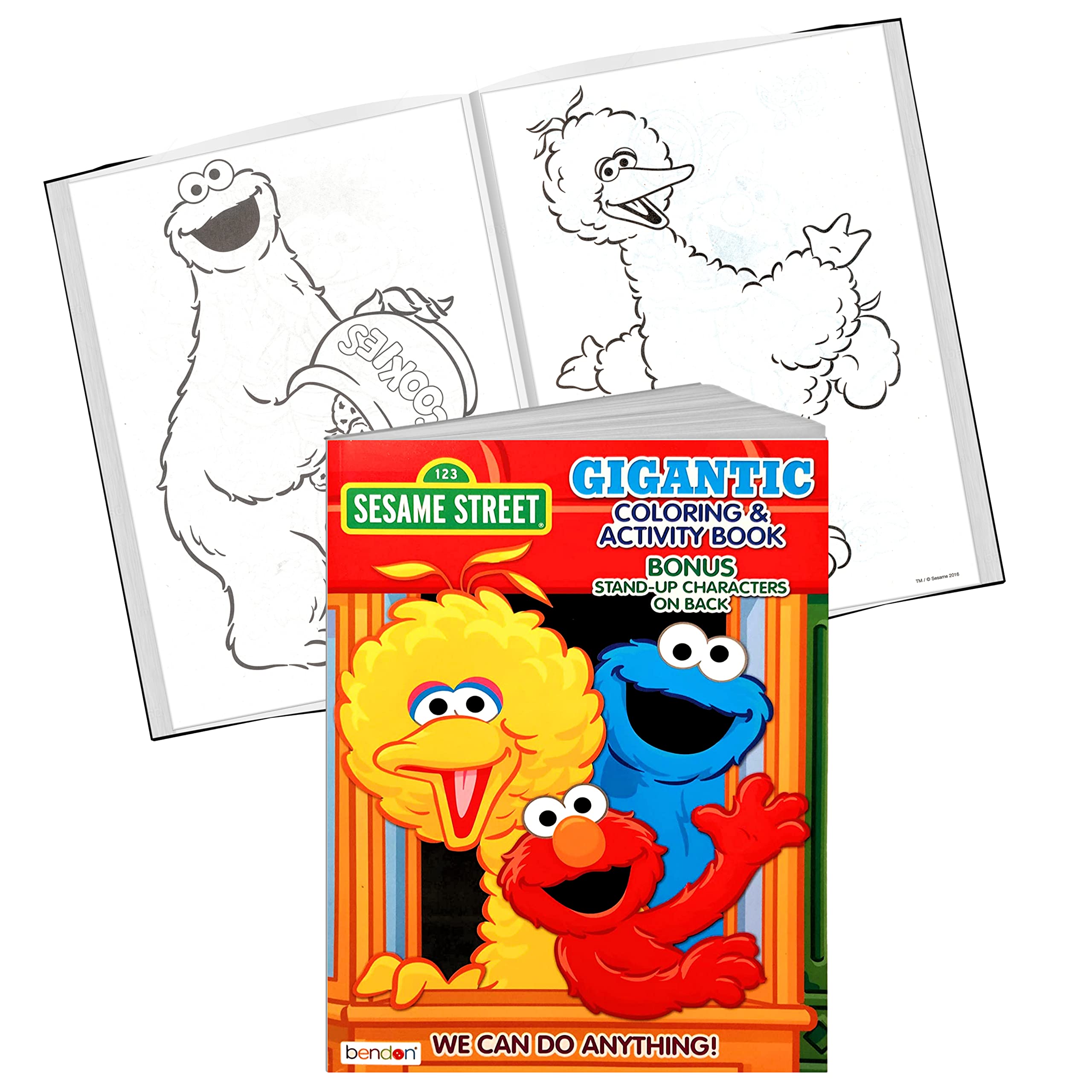 Sesame Street Gigantic Coloring and Activity Book