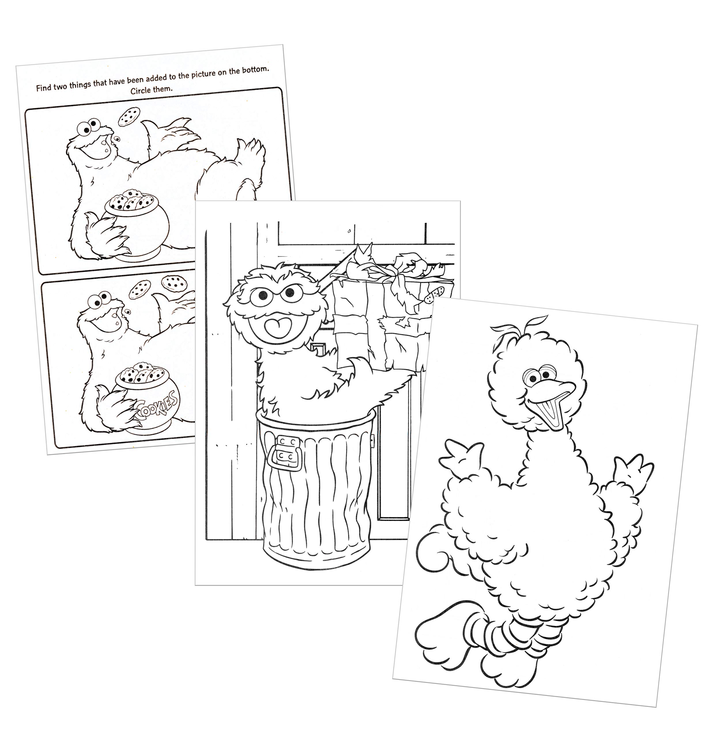 Sesame Street Gigantic Coloring and Activity Book