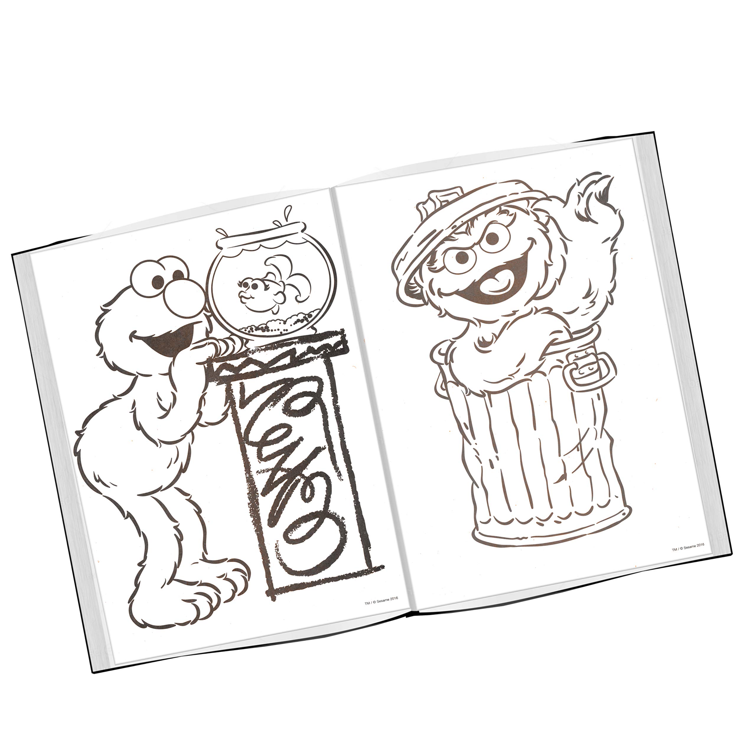 Sesame Street Gigantic Coloring and Activity Book