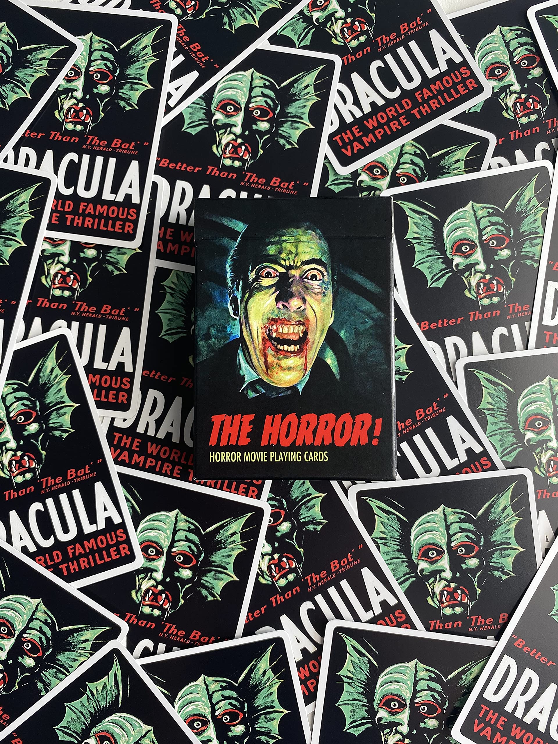 Gibsons Piatnik The Horror! Single Deck Playing Cards from Card Game | Pack of Cards