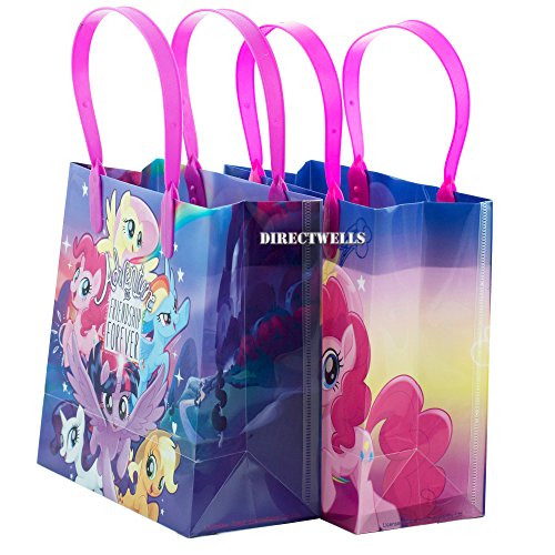 PL Little Pony Adventure and Friendship 12 Party Favor Reusable Goodie Small Gift Bags