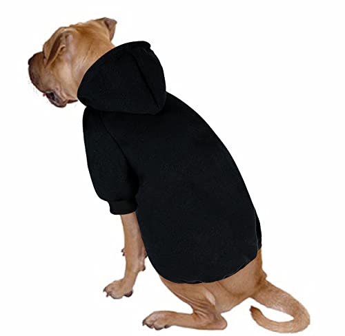 Blank Dog Sweatshirt Pet Hoodie for Medium Dogs Doggie Clothes