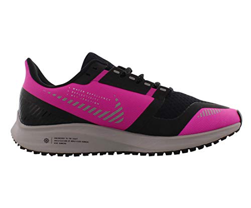 NIKE Women's Training Competition Running Shoes, Fire Pink Silver Black Atmosphere Grey, 10