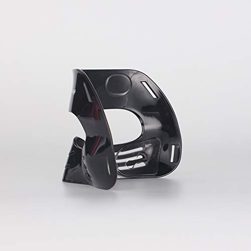 Qiancheng Nose Guard Face Shield for Broken Nose, Adjustable Face Guard with Padding, Protection from Impact Injuries to Nose and Face for Unisex Adult, QC-L2 Black