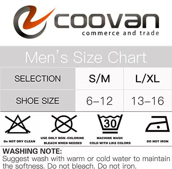 COOVAN 10 Pairs Mens Cushion Ankle Socks Men 10 Pack Low Cut Comfort Breathable Casual Socks