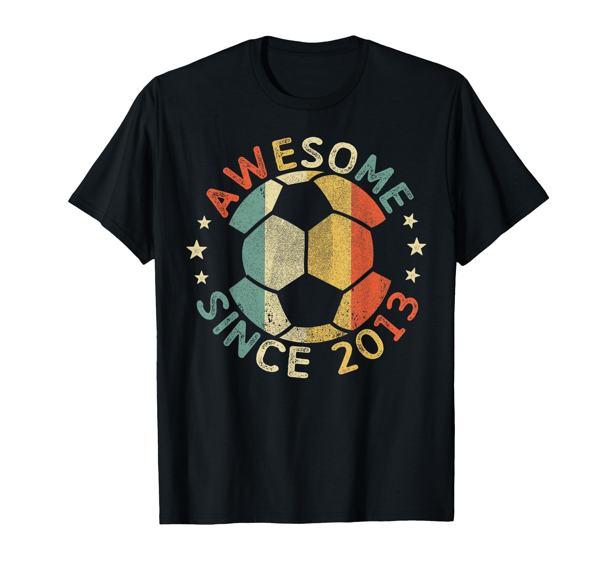 Awesome Since 2013 12th Birthday 12 Year Old Soccer Player T-Shirt