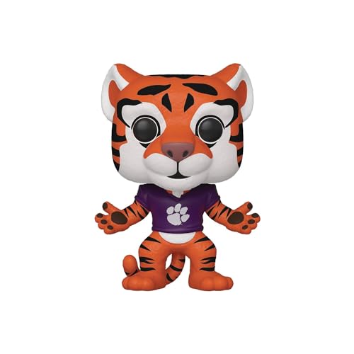 Funko POP College: Clemson - The Tiger (Home Orange Paw Multicolor