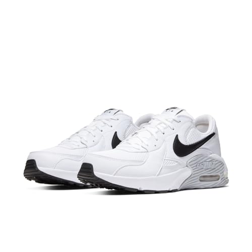 Nike Men's Air Max Excee Sneaker, White/Black, 7.5