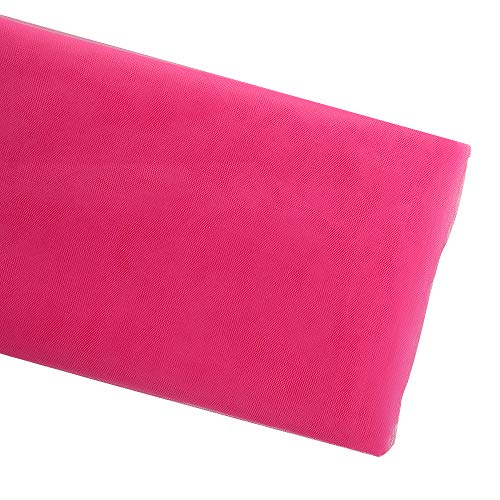 54Inch by 10Yards(30ft) Tulle Bolt Tulle Fabric for Wedding Decoration,Gift Wrapping(ROSEO)
